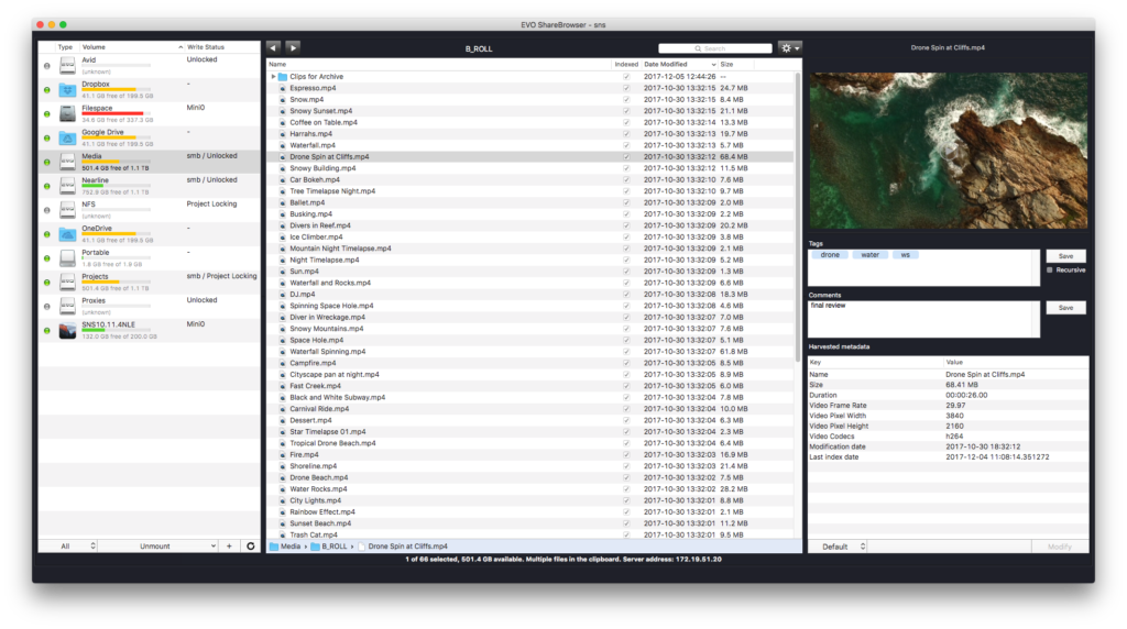 Sharebrowser 5 - IABM Single BaM Product