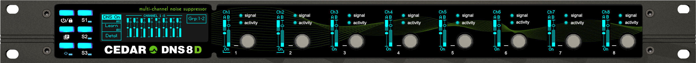 CEDAR DNS 8D dialogue noise suppressor