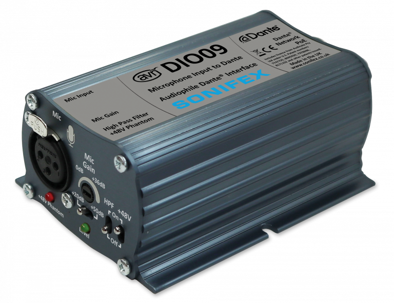 AVN-CU2-DANTE Commentator Unit, 2 Commentators – IABM