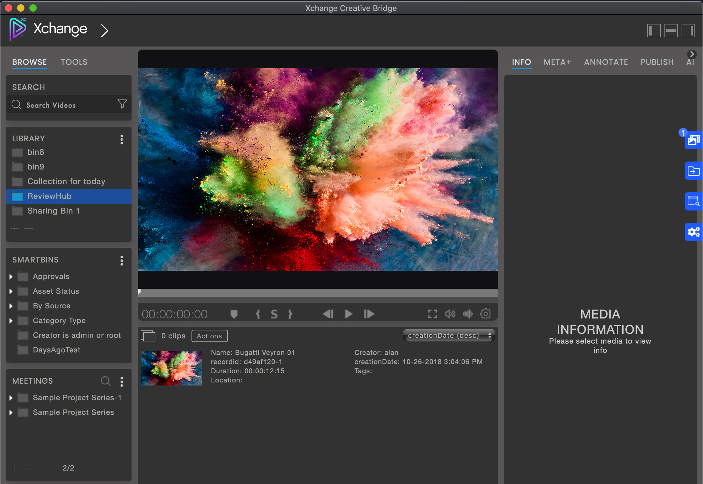 Creative Bridge - IABM Single BaM Product