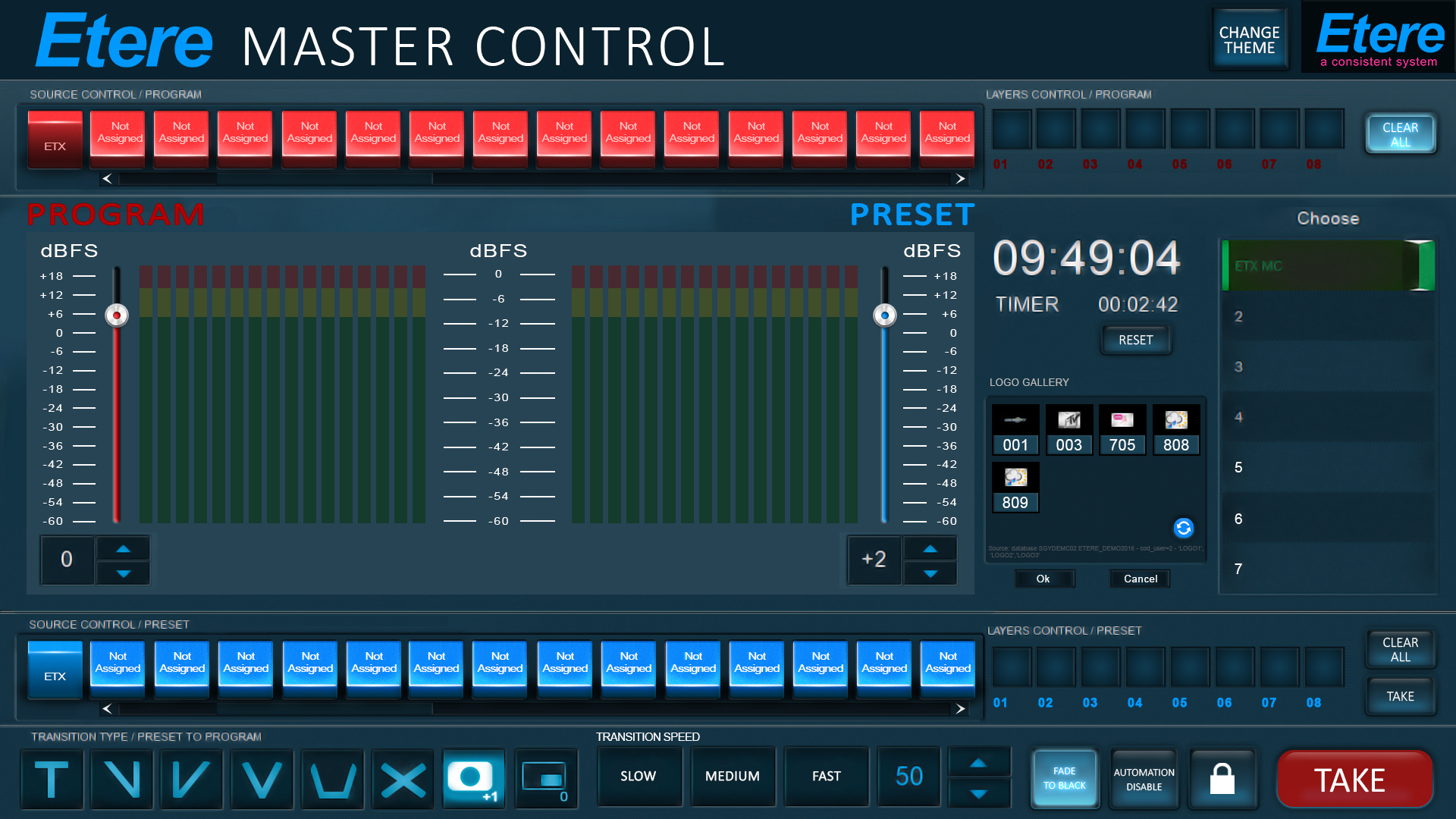 Etere Master Control - IABM Single BaM Product