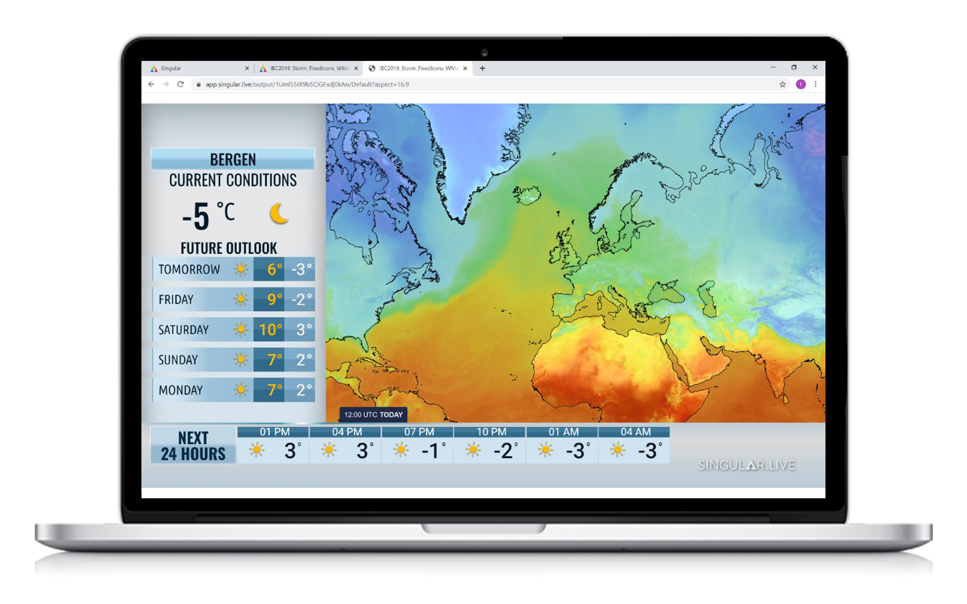 Stormgeo Studio - IABM Single BaM Product