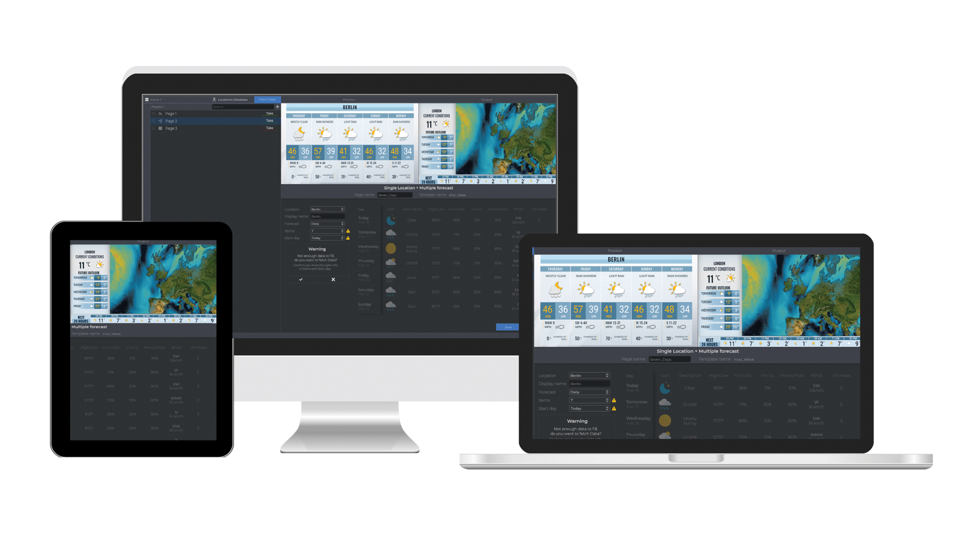 Stormgeo Studio - IABM Single BaM Product