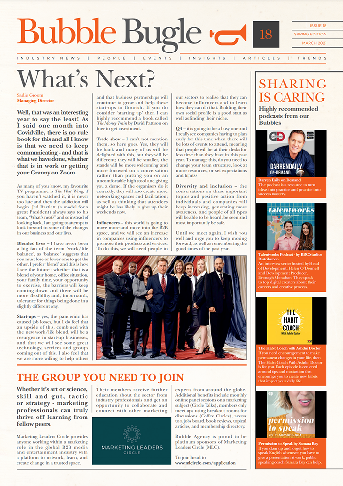 Bubble Bugle Issue 18